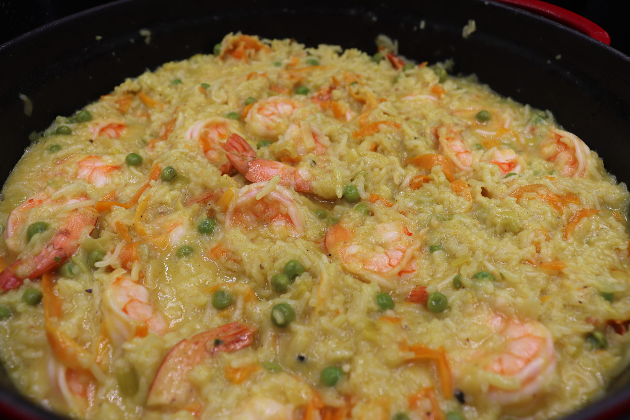 Coconut Shrimp Curry Risotto recipe - It's Food o'Clock