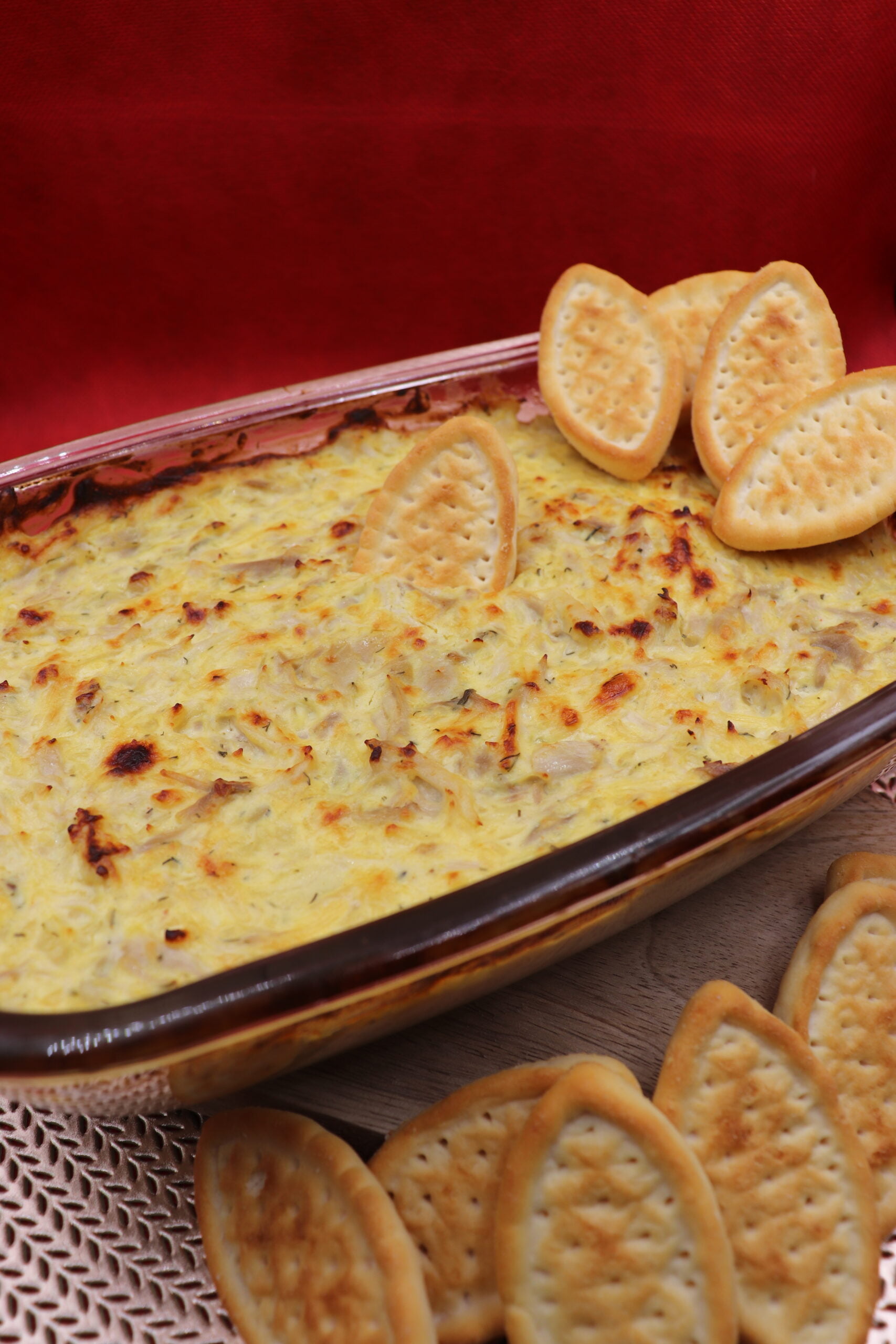 Cheesy Chicken Dip - It's Food o'Clock