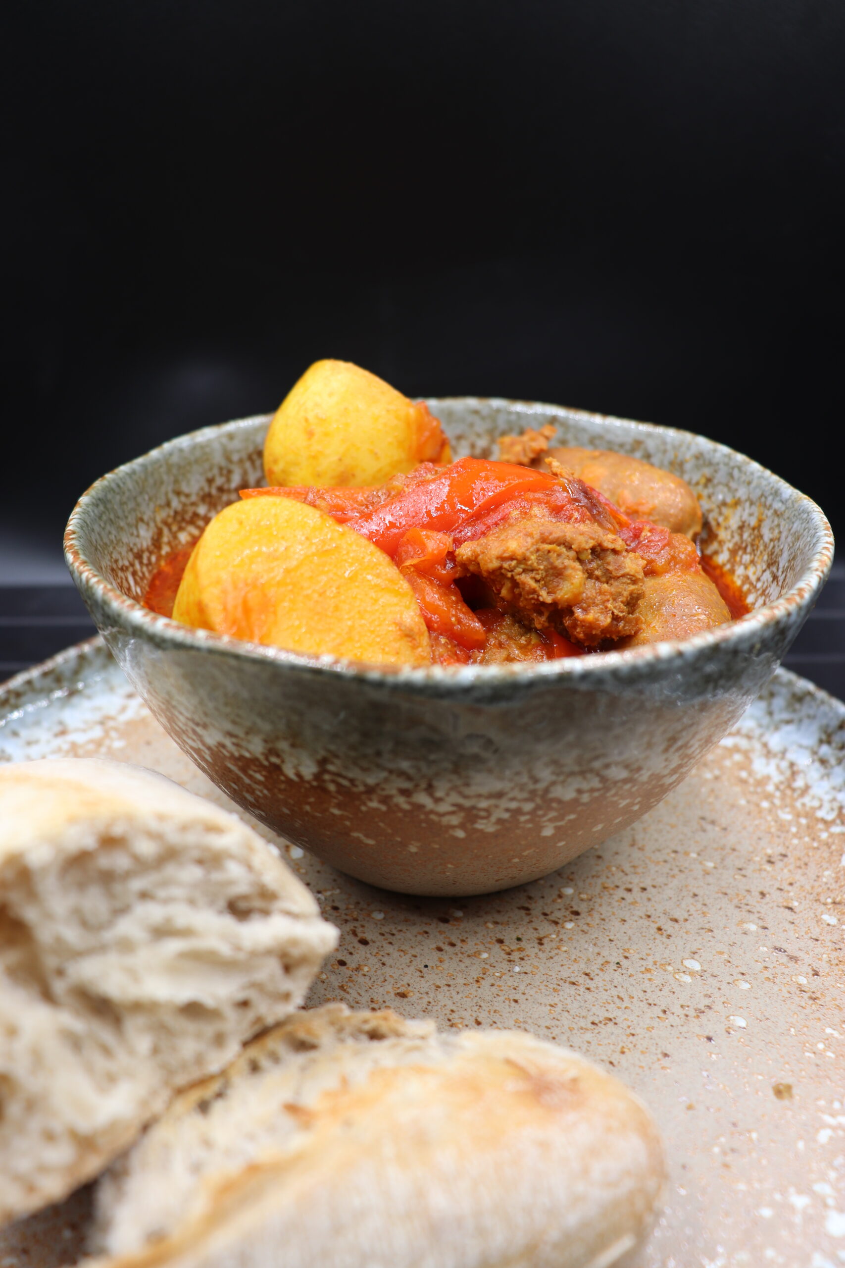 Sausage & Red Pepper Stew - It's Food o'Clock