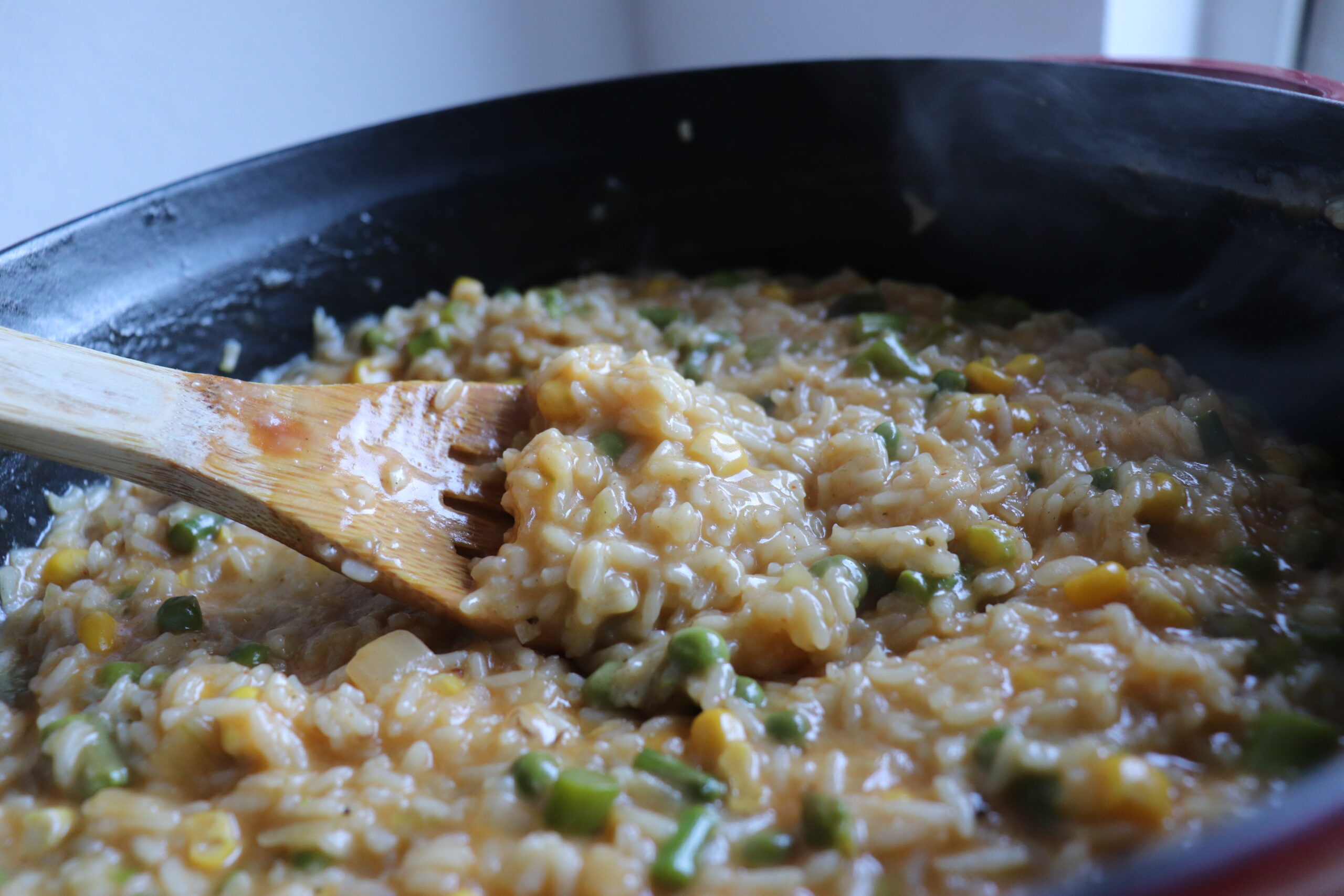 Asparagus, Corn & Pea Risotto - It's Food o'Clock